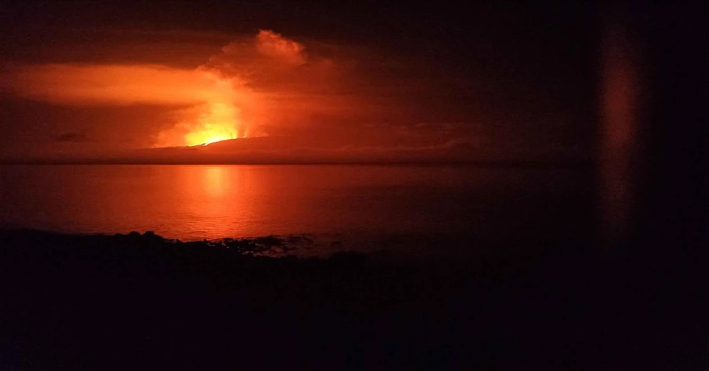 Ecuador's La Cumbre Volcano erupts in Galapagos Archipelago - Türkiye Today