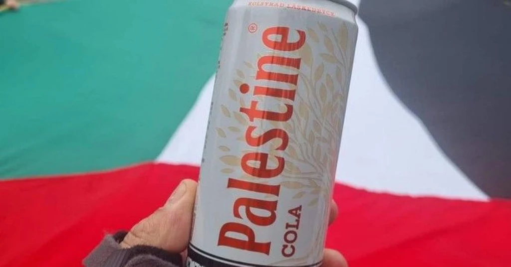 Startup soft drink company, Palestine Cola, debuts in Sweden - Türkiye ...
