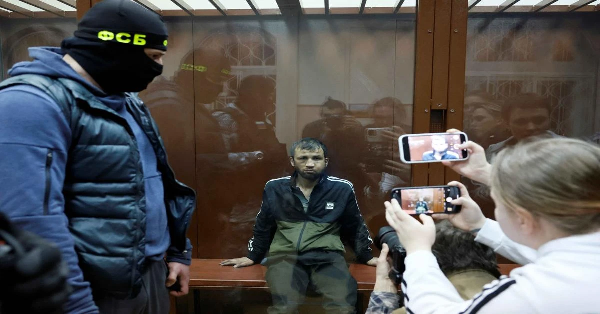 4 Men Charged Over Moscow Concert Hall Assault Türkiye Today