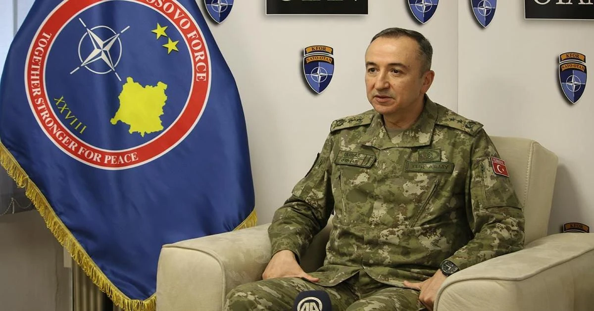 KFOR Commander Ulutas stresses NATO's role in Balkans - Türkiye Today