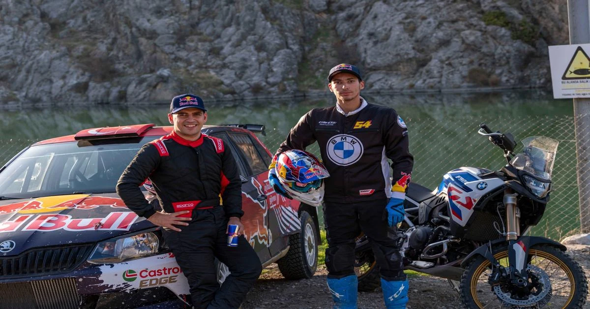 Razgatlioglu Vs.Guven compete in Redbull off-road dirtbike race at ...