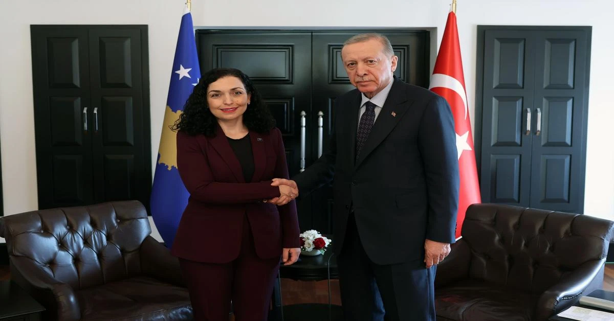 Turkish, Kosovan presidents discuss Gaza, bilateral relations - Türkiye ...