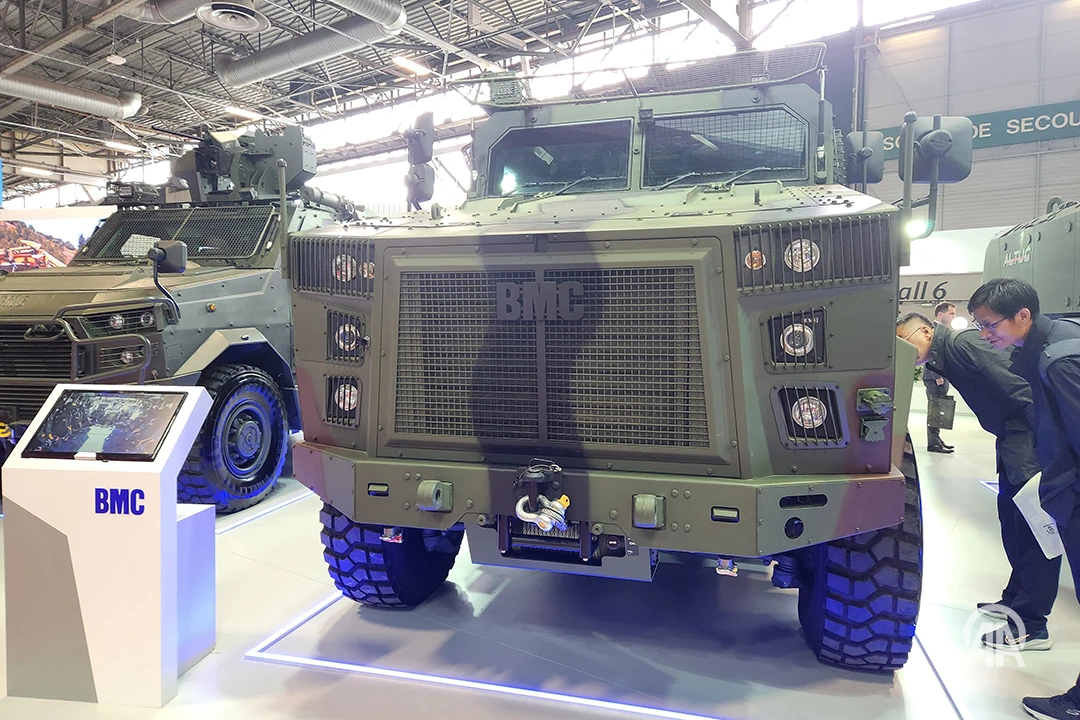 Turkish military vehicles make international debut at Eurosatory 2024 ...