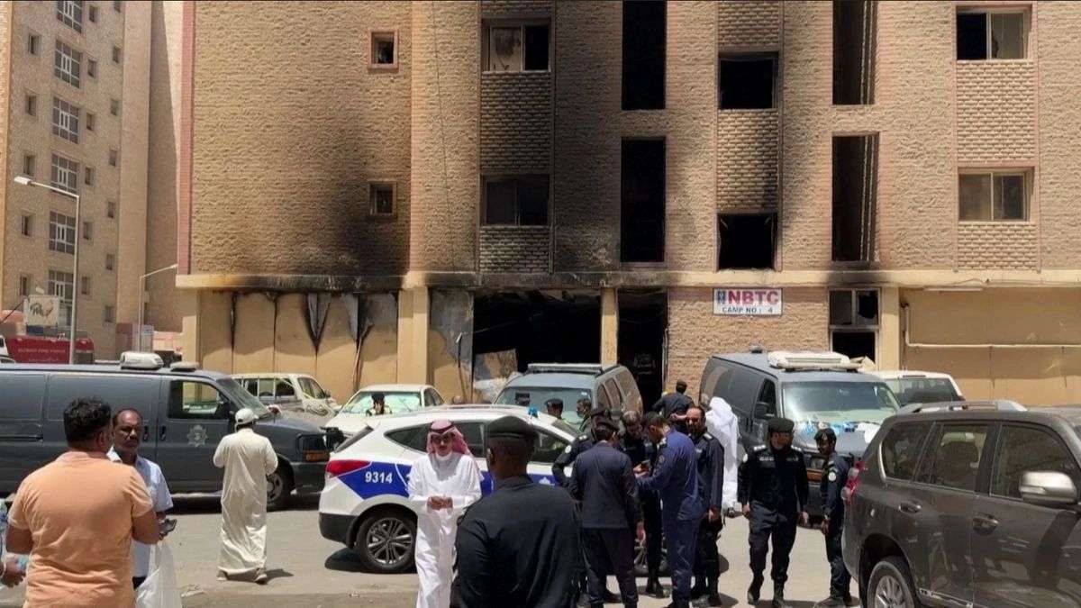 Kuwait building fire kills 35, dozens hospitalized - Türkiye Today