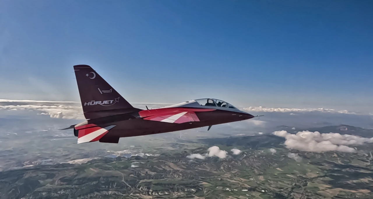 Türkiye's indigenous jet Hurjet achieves major milestone with 100th ...