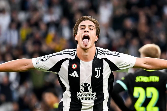 Turkish wunderkind Kenan Yildiz scores historic goal in Champions ...