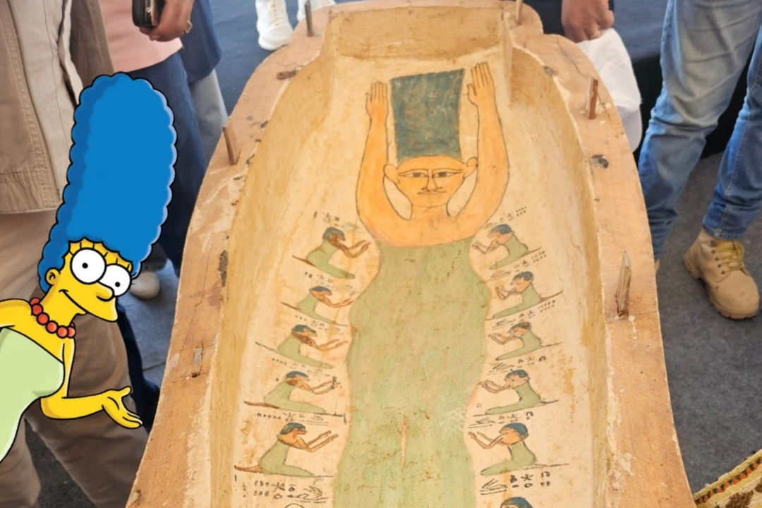 3,000-year-old tomb in Egypt sparks Marge Simpson comparison online ...