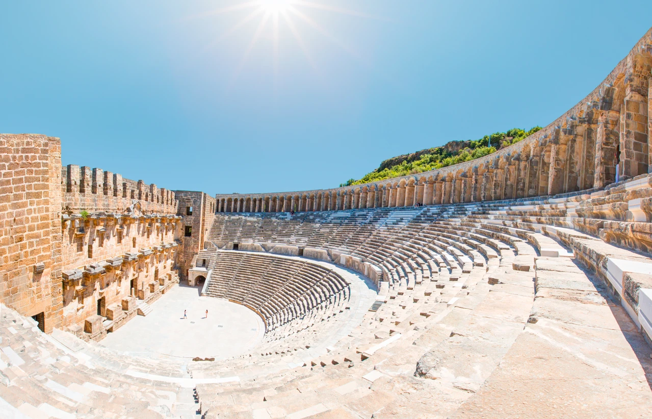 Türkiye's ancient Aspendos reveals Hermes statue from Roman Era ...