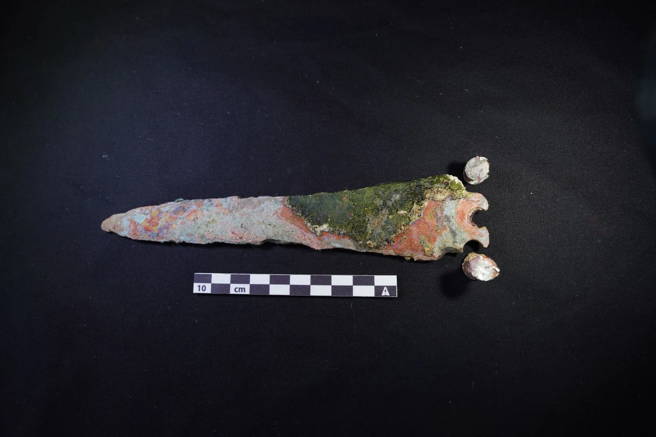 3,600-year-old bronze dagger unearthed in Mediterranean Sea near ...