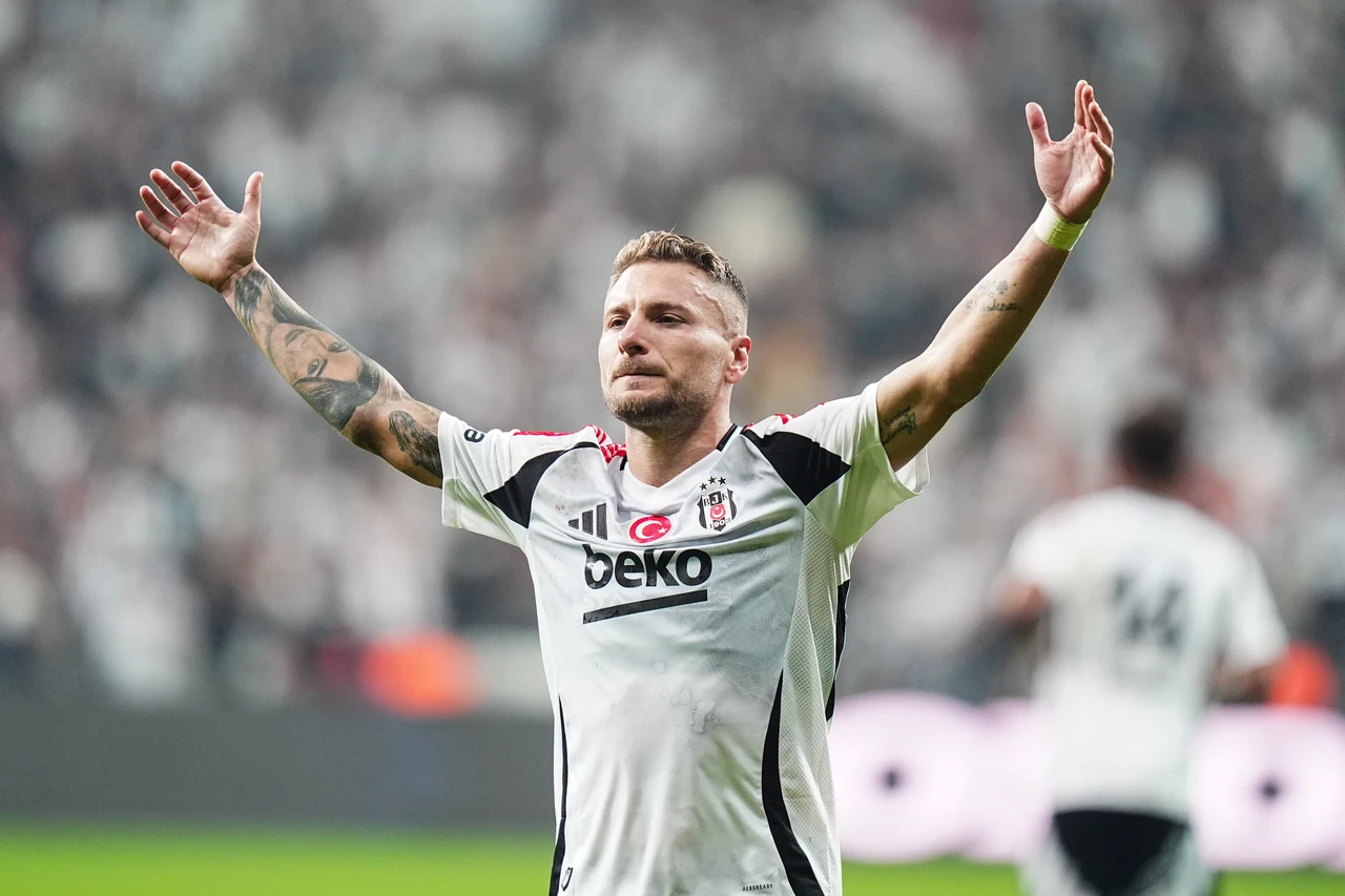 Besiktas' goal machine Ciro Immobile nets 10 in 10 matches - Türkiye Today