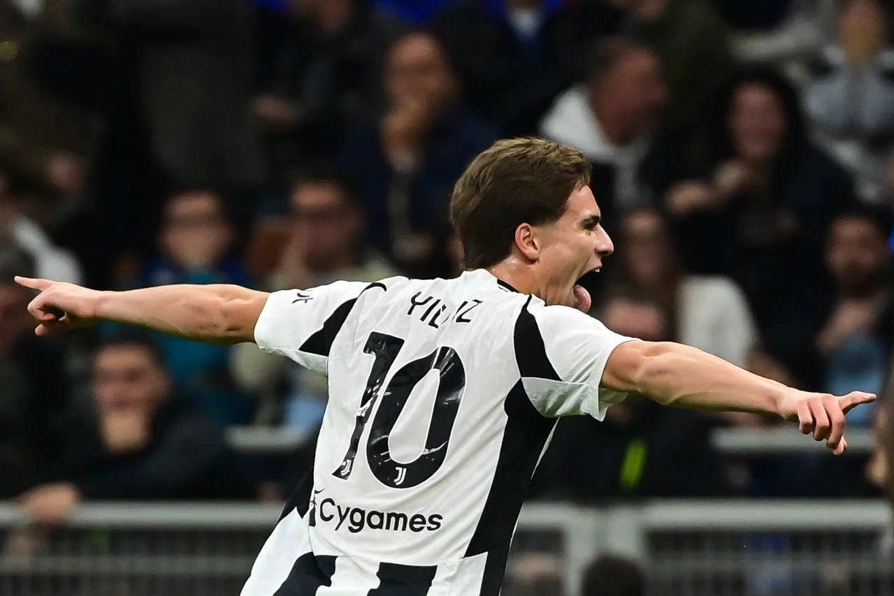 Turkish star Kenan Yildiz shines as Juventus draws 4-4 with Inter ...