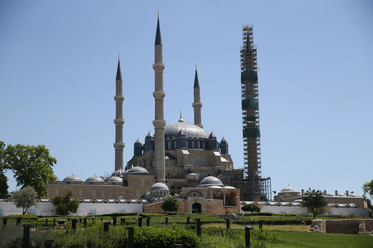 Mimar Sinan's Selimiye Mosque in Edirne sees record visitor numbers ...