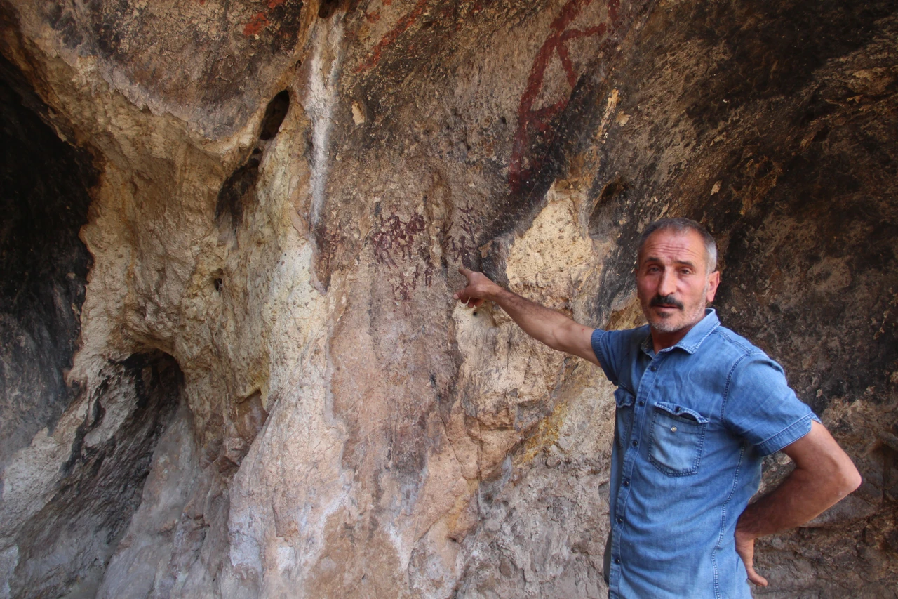 Mystery cave paintings in Türkiye's Sivas: Secret sanctuary or ancient ...