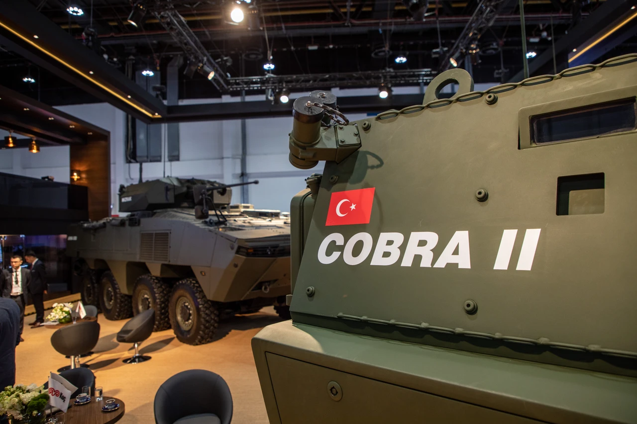 Türkiye's Otokar presents armored vehicles at IDEX 2025, Abu Dhabi ...