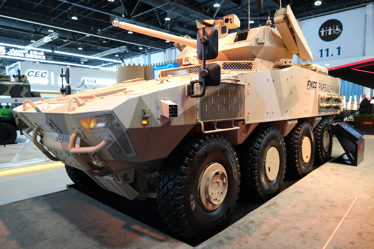 FNSS PARS ALPHA 8x8: Next-gen armored fighting vehicle to bolster ...