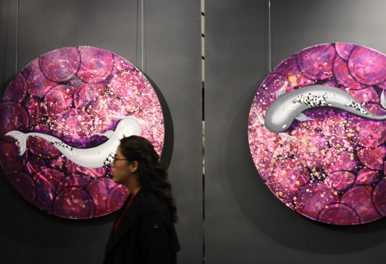 Young Turkish artist Melisa Ozgur unveils her work in Kazakhstan ...