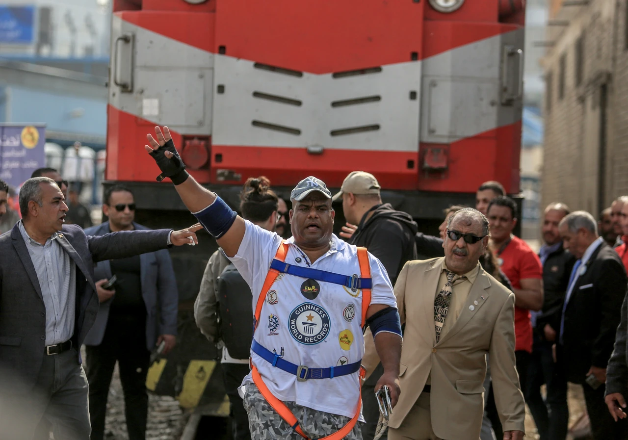 Strongman 'Kabonga' shatters previous train-pulling record while ...