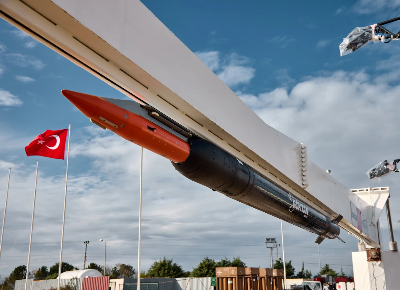 Türkiye successfully tests GOKTAN system for ground-launching TOLUN ...