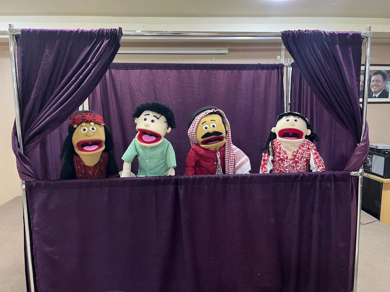 Jordanian artist revives Ottoman puppet theater for modern audiences ...