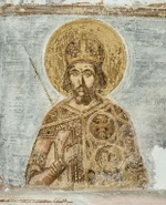 Portrait of last Byzantine emperor who fell in conquest of ...
