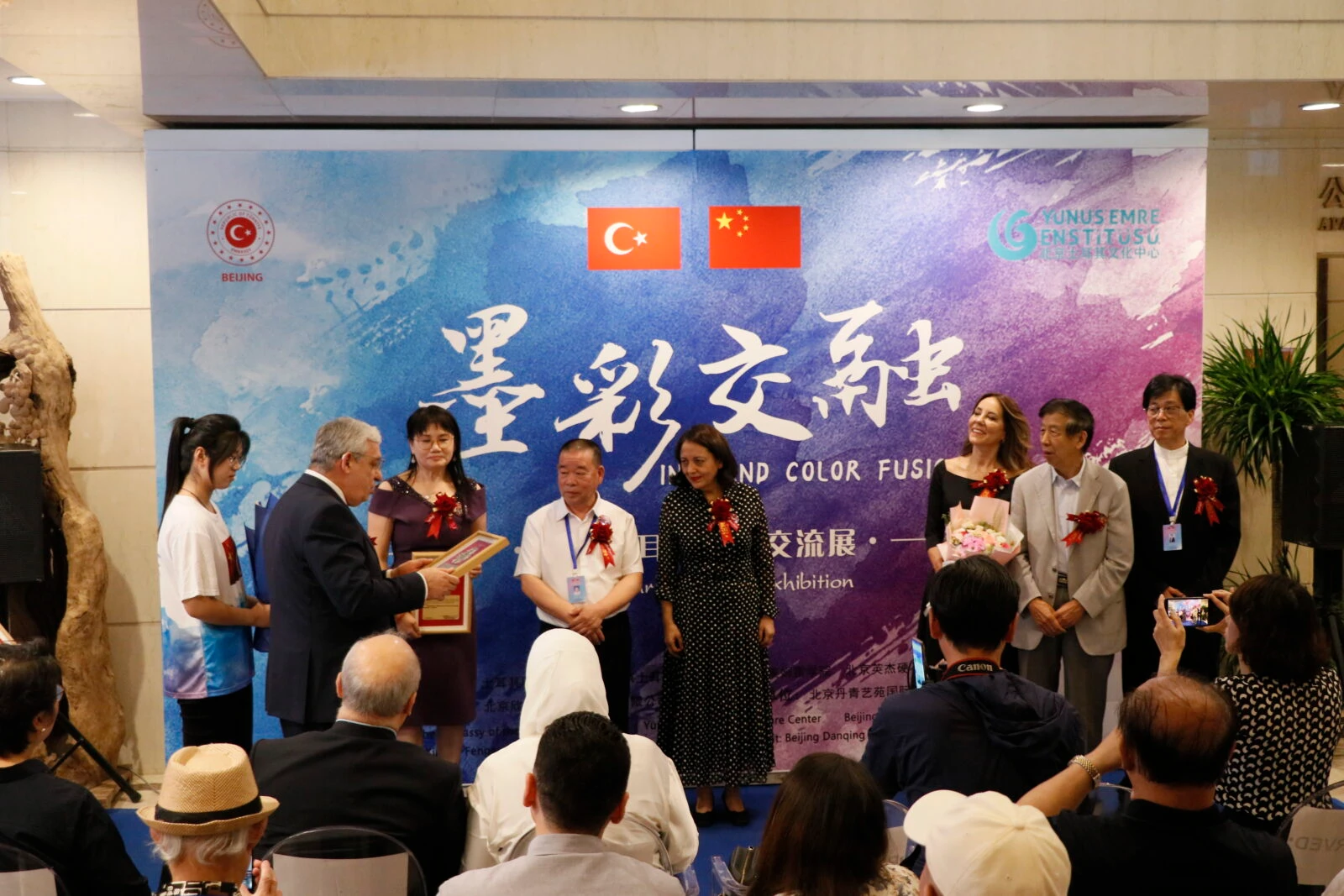 Turkish, Chinese artists meet in Beijing with ‘Ink and Color Fusion ...