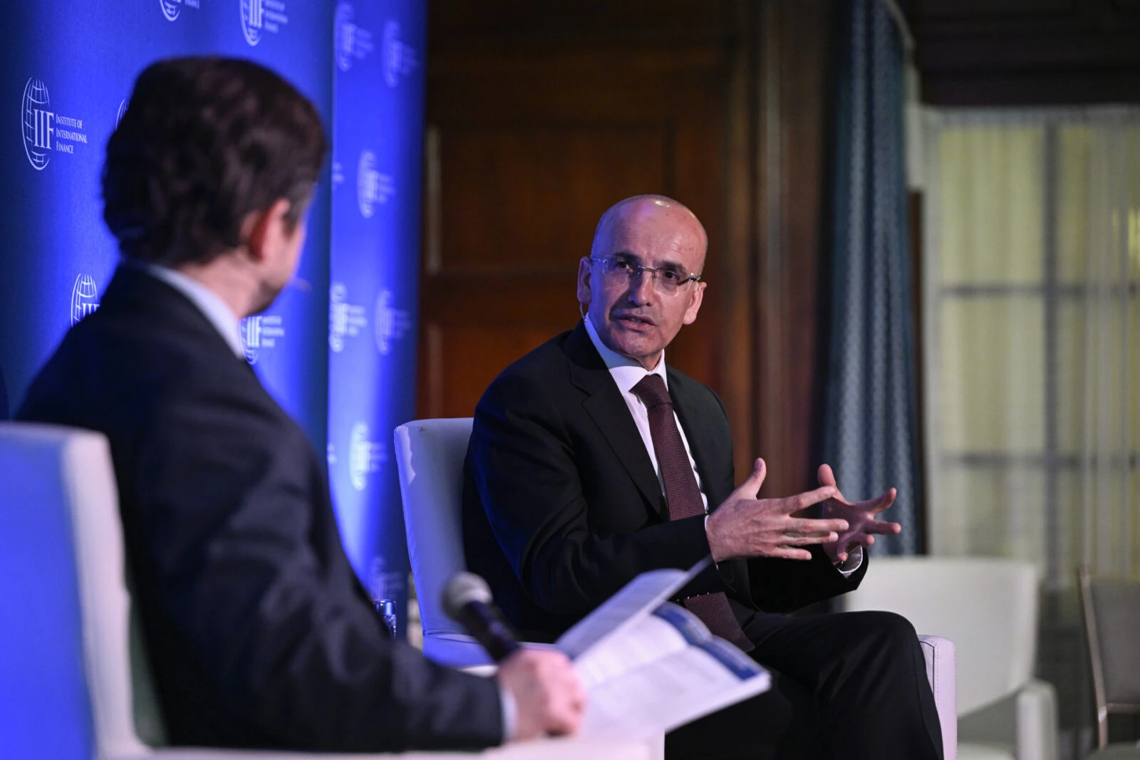 Turkish finance minister meets with top German executives at high-level ...