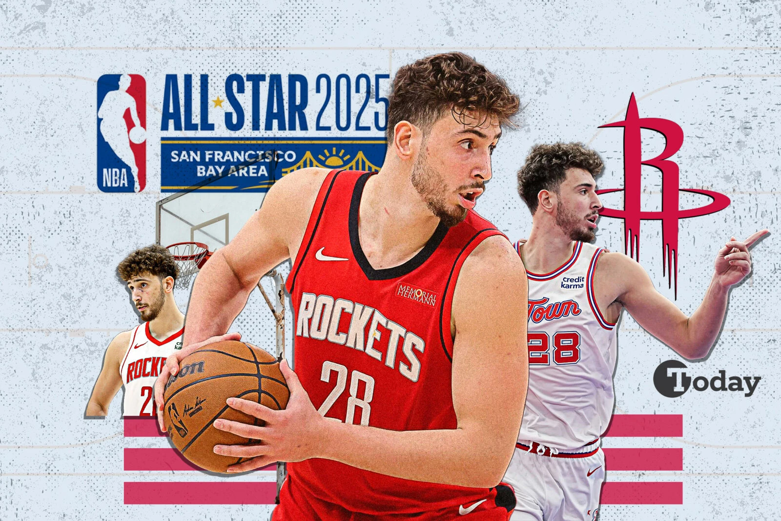Alperen Sengun joins idol Nikola Jokic on Team Chuck, 2025 NBA All-Star ...