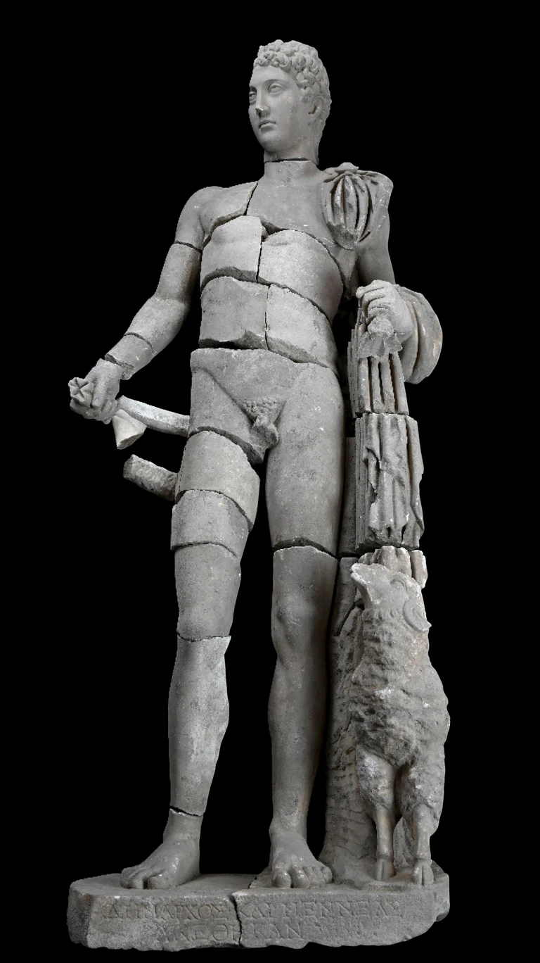 Türkiye's ancient Aspendos reveals Hermes statue from Roman Era ...