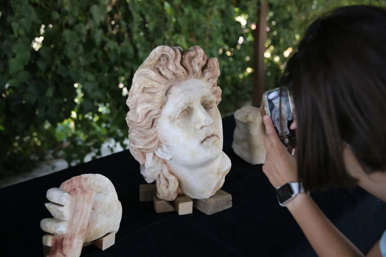 Unique Skylla statues from Hellenistic era unearthed in Türkiye's ...