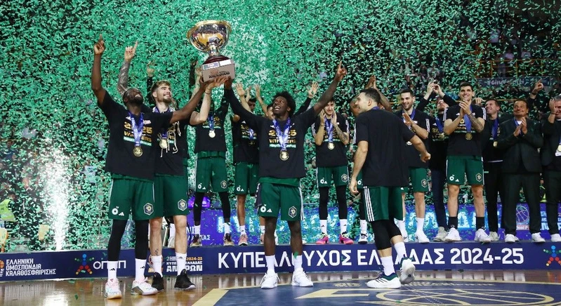 Turkish coach Ataman leads Panathinaikos to Greek Cup victory over ...