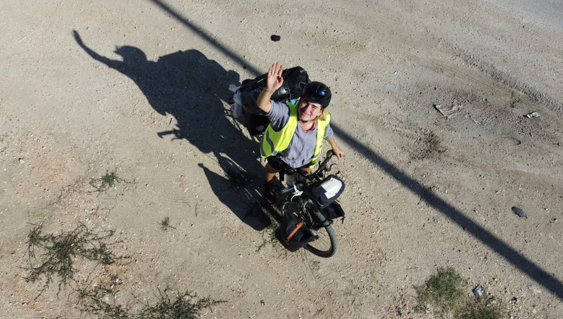 German cyclist’s epic journey to New Zealand takes her through Türkiye ...
