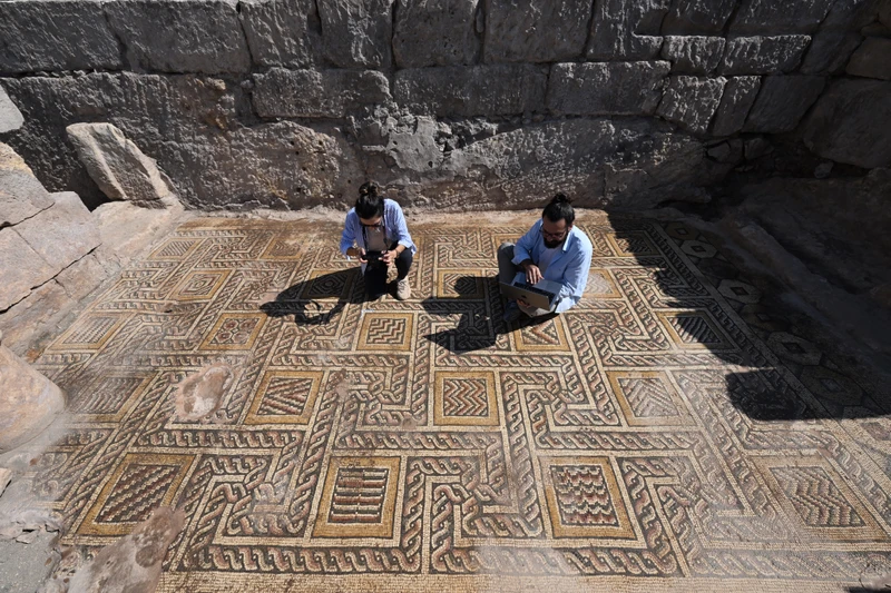 Doliche's 1,600-year-old mosaics to revolutionize Turkish tourism ...