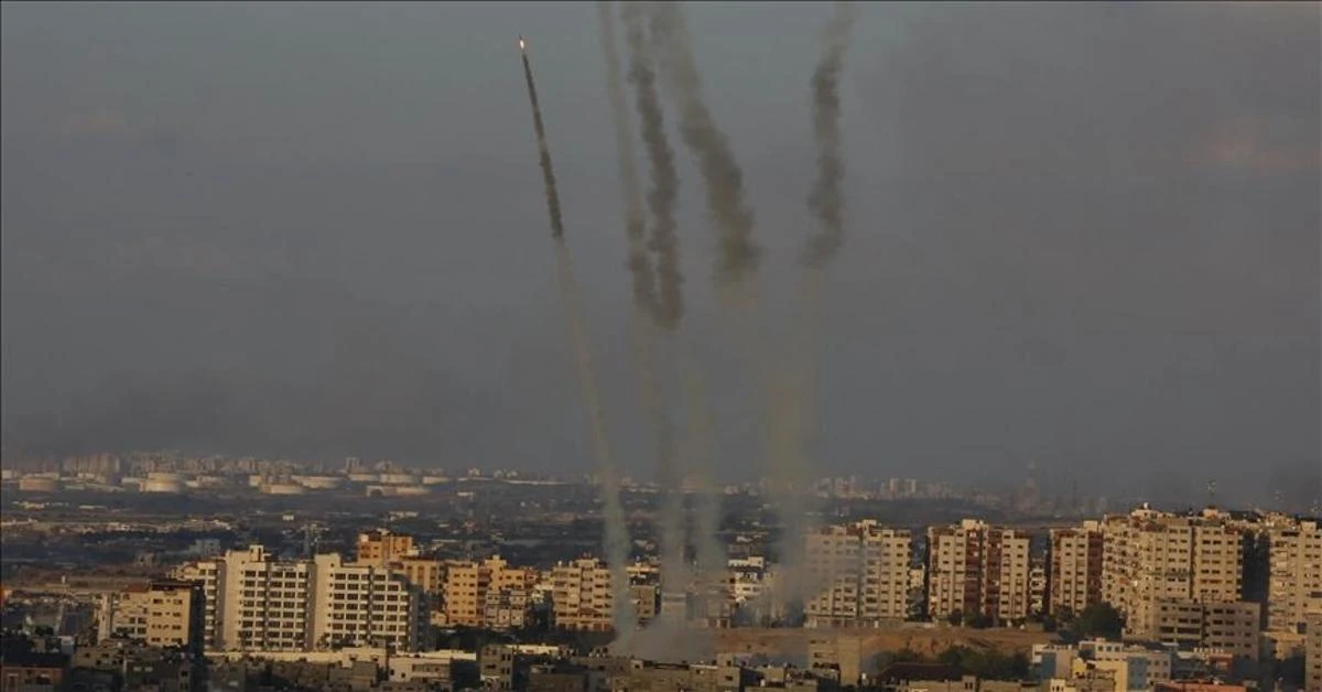 Hamas' rockets strike Tel Aviv for first time in months - Türkiye Today